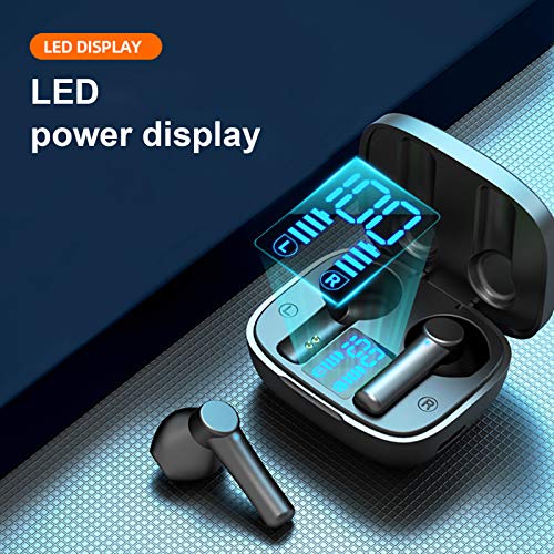 Gaweb Earphones, LB-8 Headphones Low Latency Long Standby ABS Clear Sound Wireless Earbuds for Work - Pink