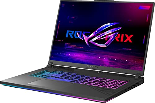 ASUS ROG Strix G18 18" IPS Gaming Laptop (Intel i9-13980HX 24-Core, 64GB DDR5, 2x8TB PCIe SSD, GeForce RTX 4080 12GB, 240Hz, RGB KYB, Thunderbolt 4, WiFi 6E, Win11Pro) w/Dockztorm Dock
