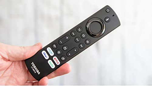 OEM Toshiba Fire TV Remote Control CT-95018 with Voice Control with Hot Keys for Disney + Hulu Netflix and Prime Video Replacement Remote Control