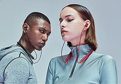 IKXO Neckband Bluetooth Headphones Noise Cancelling Headset with Mic Wireless Earbuds 5.0 CVC 8.0 Waterproof Sport Earphones for Running Driving Working Compatible