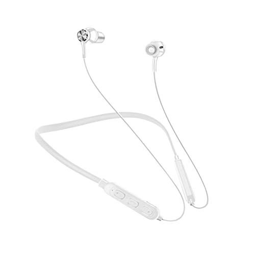 #CUMWJ1 Neckband Bluetooth Headphones Hd Stereo Wireless Sports Earphones Around Neck Bluetooth Headphones Noise Cancelling M