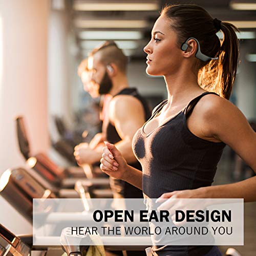 Bone Conduction Headphones, Sports Headsets Bone Conduction Headphones with Microphone for Sports Driving