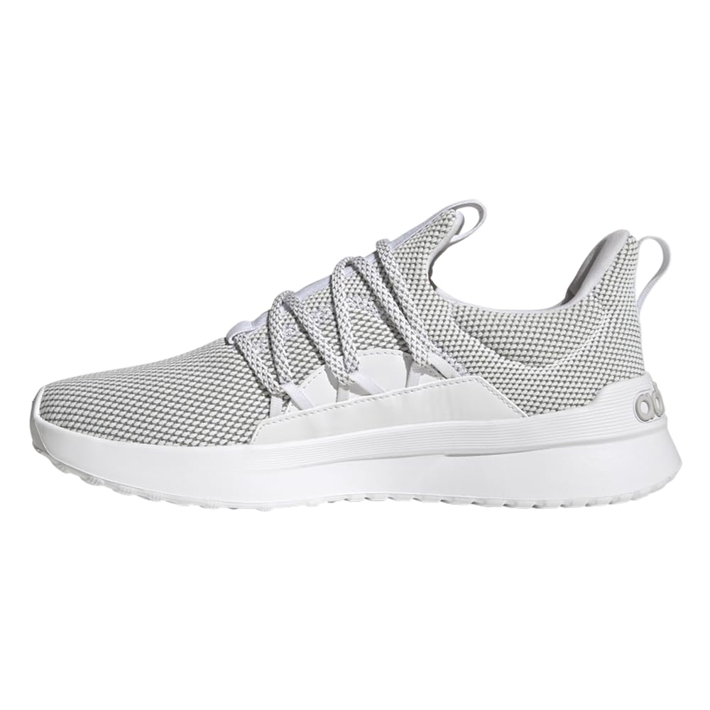 adidas Men's Lite Racer Adapt 5.0 Running Shoe, White/Dash Grey/Grey Three, 10