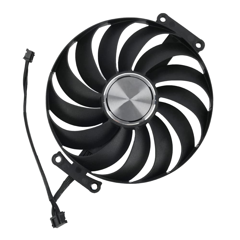 inRobert 95MM T129215SU 12V 0.5A 7Pin Graphics Card Fan for ASUS ROG Strix RX 6700XT 6800 RTX 3070 3080 3090 Gaming Video Card (Fan-B)