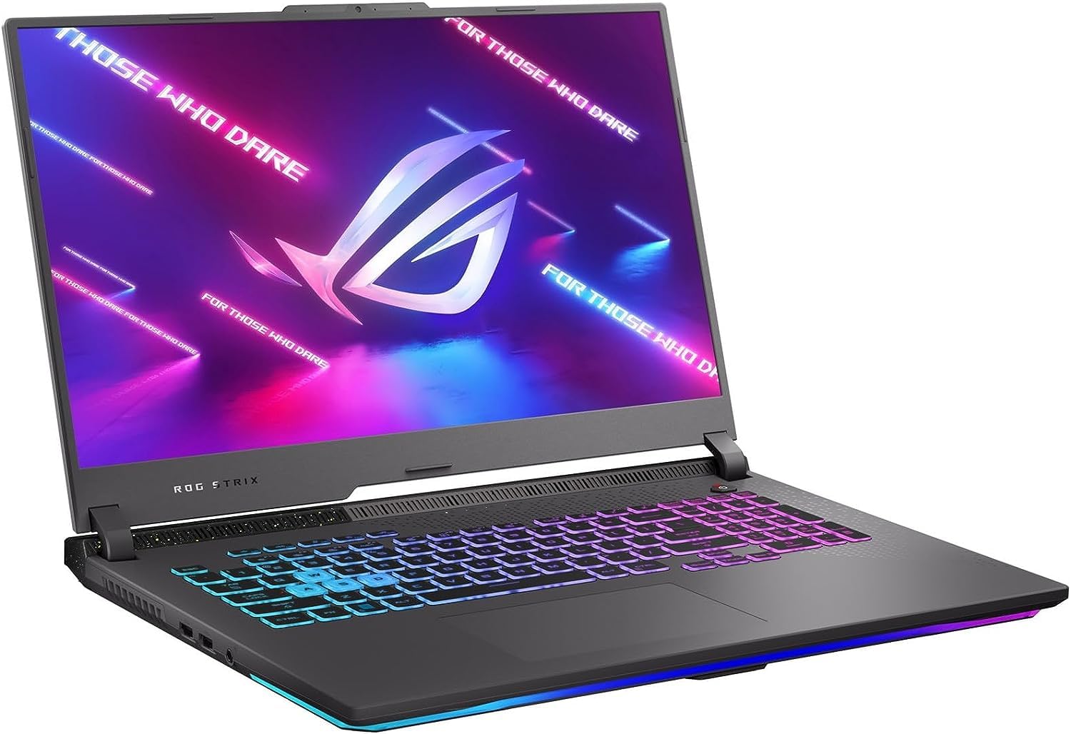 ASUS ROG Strix G17 G713 Gaming Laptop | 17.3" WQHD IPS 240Hz | AMD 12-Core Ryzen 9 7845HX >i9-12900H | 32GB DDR5 2TB+2TB SSD | GeForce RTX 4060 8GB | USB-C RGB Backlit Win11 Black + HDMI Cable