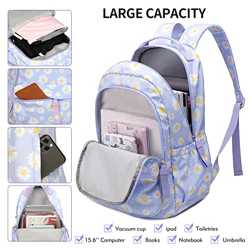 Fitmyfavo Backpack for Girls Elementary Middle School Bookbag Travel Daypacks for Teens Students Durable Laptop Bags