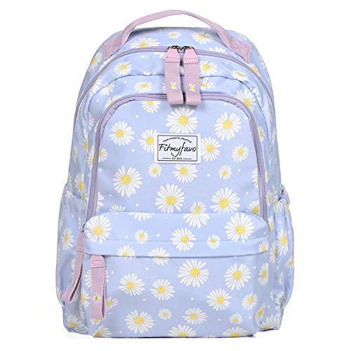 Fitmyfavo Backpack for Girls Elementary Middle School Bookbag Travel Daypacks for Teens Students Durable Laptop Bags