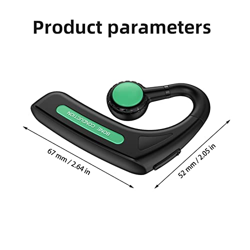 #T3T37v Bon-E Conduction Headphones Open Ear Headphones Sports Wireless Earphones Bluetooth Headphones with Built-in Mic for