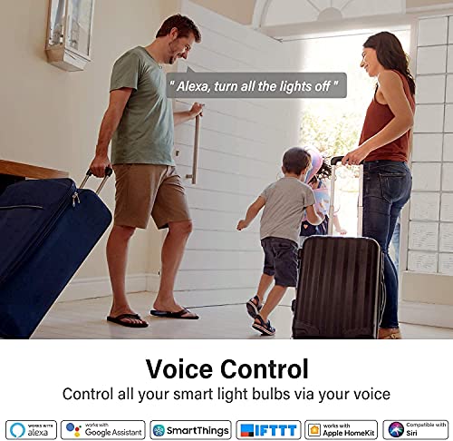 BR30 Soft White zigbee Bulb Bundle with BR30 Color zigbee Bulb, Smart Light Bulb Compatible with Alexa, Google Home, SmartThings, Indoor Flood Light for Cans, 650 LM E26, Smart Hub Required
