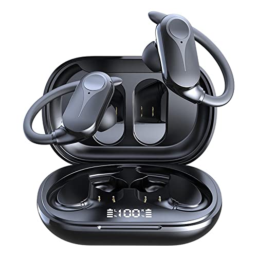 MIANHT Wireless Earbuds Sports Bluetooth 5.3 - Bluetooth Headphones Earhook Noise Cancelling, Waterproof Workout Earphones, HiFi Sound Quality, for Running, Gym