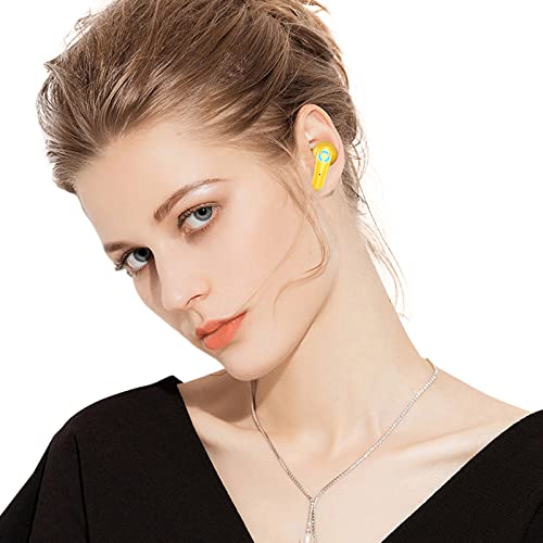 BANAAO Wireless Hi-Fi Touch-Control Bluetooth 5.2 Earbuds - in Ear Polished Novelty Appearance Noise Cancellation Headphones with Charging Case for Outdoor Office Sports Running Working