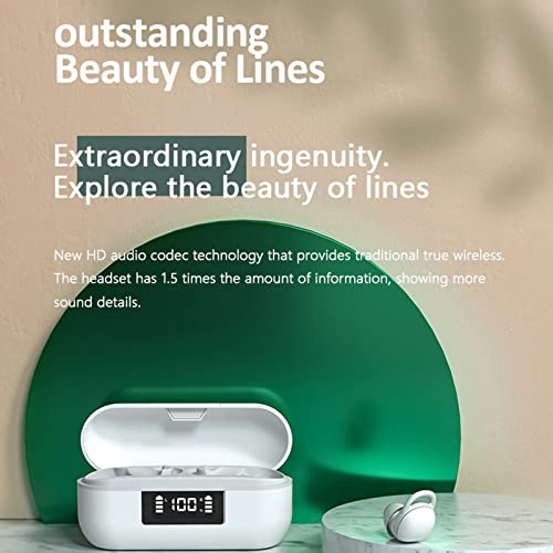 ESSONIO Bluetooth Earbuds Sleep Headphones Bluetooth Noise Cancelling Headphones for Sleeping Headphones for Side Sleepers