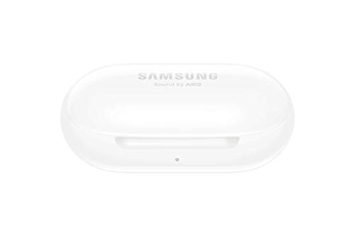 SAMSUNG Galaxy Buds+ Plus, True Wireless Earbuds w/Improved Battery and Call Quality (Wireless Charging Case Included), (International Version) (White) (Galaxy Buds Plus 2020)