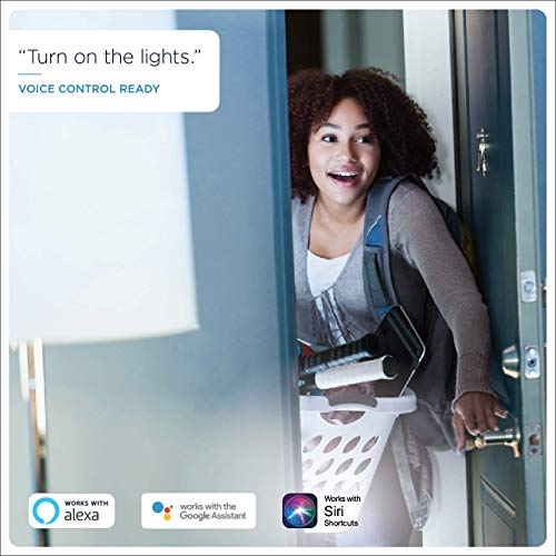 WiZ IZ0026023 60 Watt EQ A19 Smart Wifi Connected LED Light Bulbs/Compatible with Alexa and Google Home, no Hub required, Dimmable Soft White, 3 Count