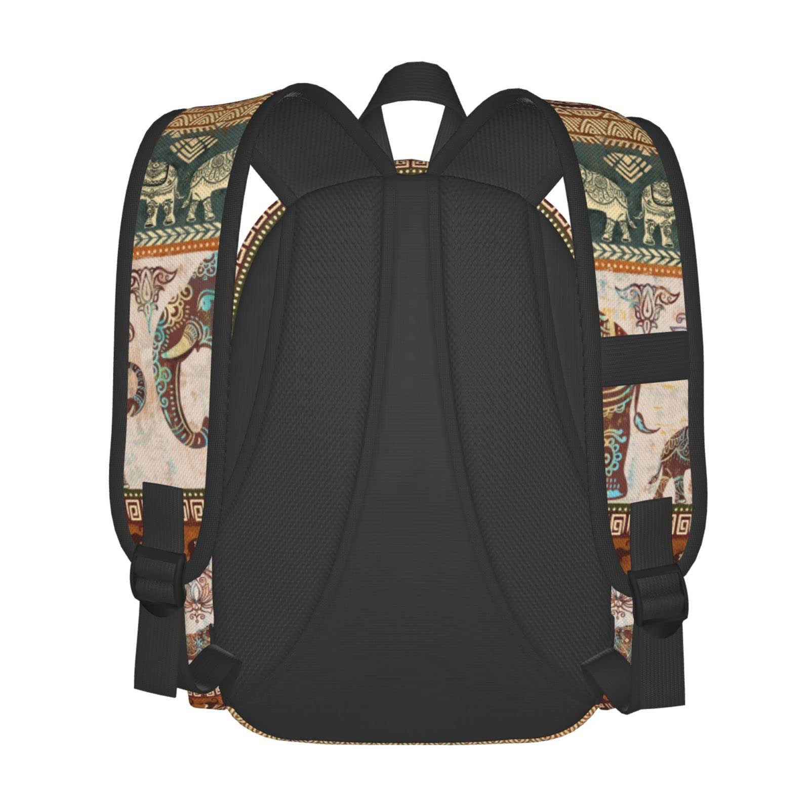 Nmbvcxz lotus elephants Backpack for Women 16.7 inch Travel Casual Laptop Backpack Lightweight Waterproof Durable Hiking Daypack