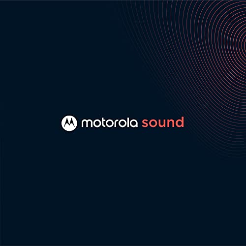 Motorola Bluetooth Wireless Headphones with Microphone, Moto XT220 Over-Ear Headphones in-Line Control for Calls - Foldable Head Phones, Adjustable Headband - Dynamic Bass, Clear Sound - Black