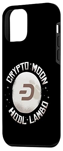 iPhone 12 mini Dash Crypt to Moon, HODL Funny Case