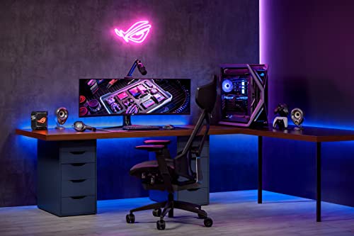 ASUS ROG Strix 49” Ultra-wide Curved HDR Gaming Monitor (XG49WCR) - Dual QHD 32:9 (5120 x 1440), 165Hz, Extreme Low Motion Blur Sync, USB-C, RJ45, DisplayHDR400, 90% DCI-P3, Dual Input-KVM Switch