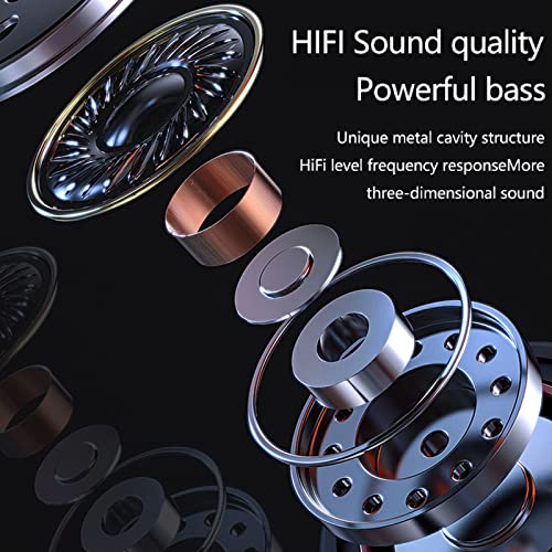 #w0PbXF Hanging Neck in-Ear Ultra-Long Standby Running Sports Bluetooth Headset in-Ear Plug-in Card Large Power Range