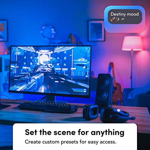 LIFX Color A19 800 lumens, Billions of Colors and Whites, Wi-Fi Smart LED Light Bulb, No Bridge Required, Works with Alexa, Hey Google, HomeKit and Siri (2-Pack)