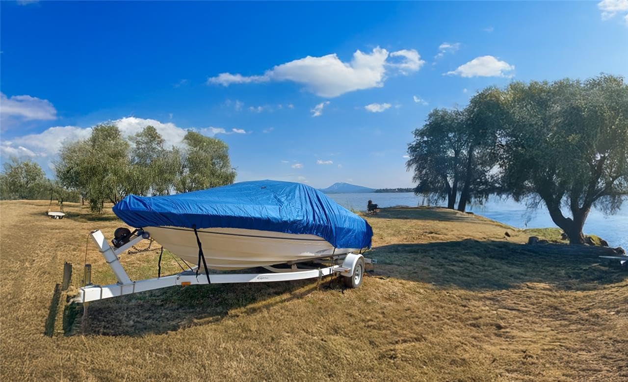 SBU Blue Boat Cover Compatible for Regal 2250 CUDDY/2250 FASTRAC Cuddy 2013, Travel Storage Mooring