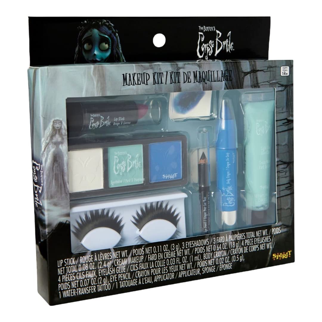 Spirit Halloween Adult Corpse Bride Halloween Costume (Corpse Bride Makeup Kit, One Size)