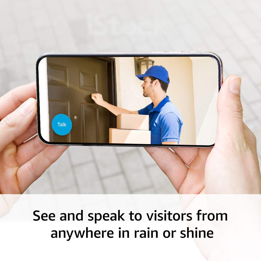 Certified Refurbished Blink Outdoor - wireless, weather-resistant HD security camera, two-year battery life, motion detection, set up in minutes – 2 camera kit