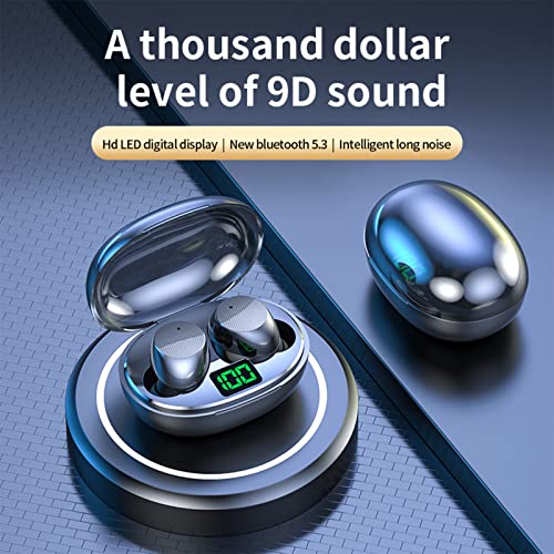 MIANHT Noise Reduction Bluetooth Earbuds Wireless in Ear Earbuds Waterproof Headphones for Sport and Work Bluetooth Earbuds 5.3 Earphones Deep Bass Finger Control