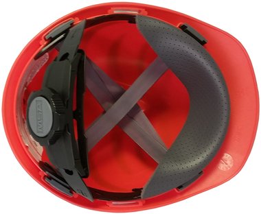 MSA V Cap Style Hard Hats w/FasTrac III Suspensions and Handy Tote Bag - Hi Viz Orange