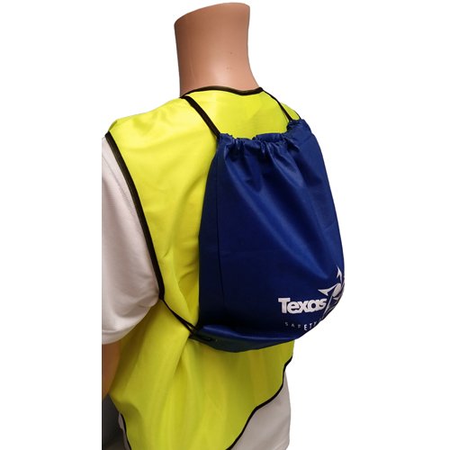 MSA V Cap Style Hard Hats w/FasTrac III Suspensions and Handy Tote Bag - Hi Viz Orange