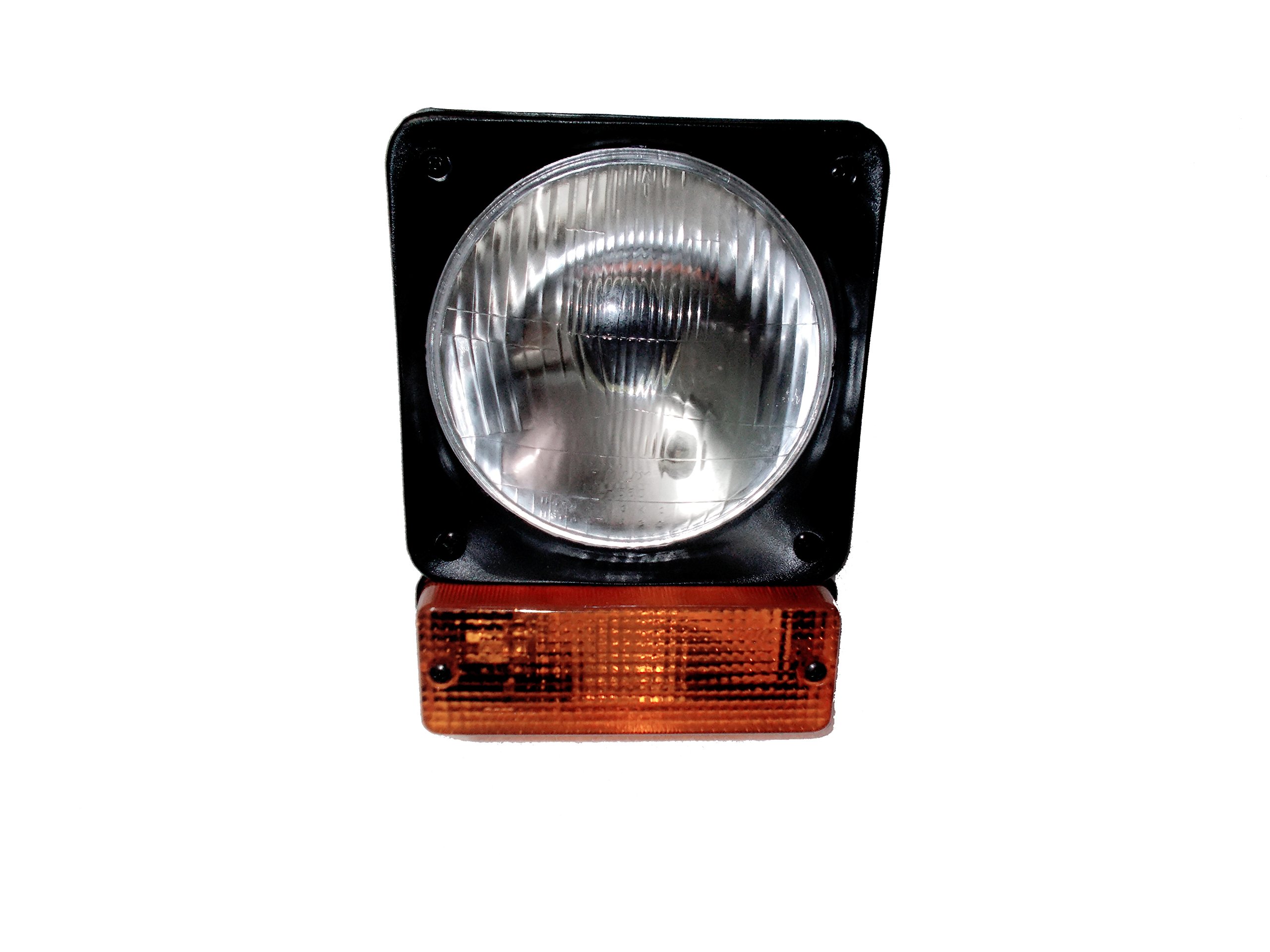 JCB LOADALL FASTRAC FRONT HEADLIGHT HEAD LAMP+INDICATOR ASSEMBLY UNIT