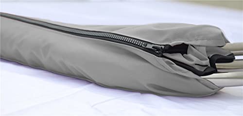 SBU Light Grey Aluminum 3-Bow Bimini Top Compatible for Regal 1900 FASTRAC BR for Model Years 2006-2009