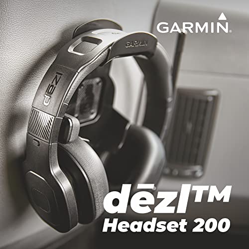 Wearable4U Garmin dezl Headset 200, 2-in-1 Premium Trucking Headset, Active Noise Cancellation, Superior Battery Life and Memory Foam Ear Pads PowerPack Bundle