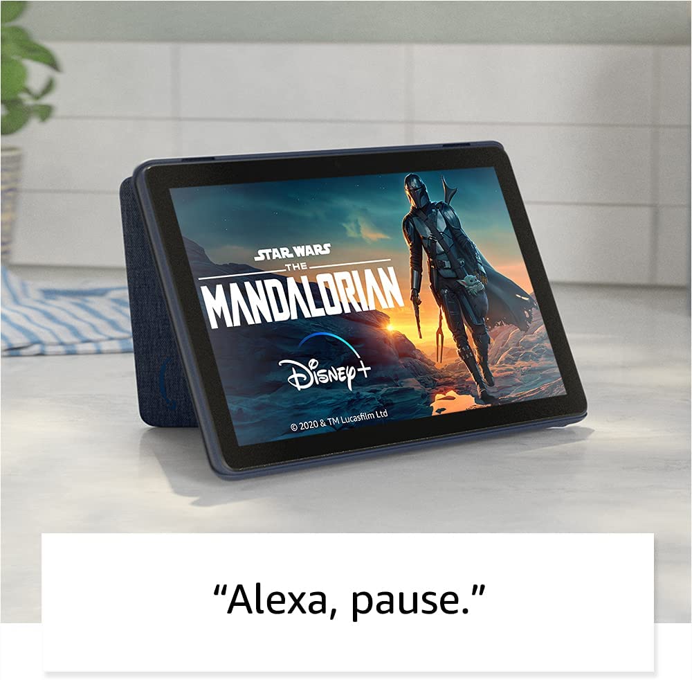 Certified Refurbished Fire HD 10 tablet, 10.1", 1080p Full HD, 32 GB, latest model (2021 release), Black