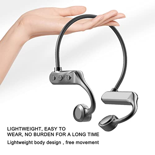 Fufafayo True B-one Conduction Concept Bluetooth Wearable Headset Wireless Waterproof Sports Earphone, (A)