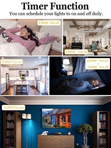 ZigBee E12 Smart Light Bulbs, CMARS LED Candle Bulb Compatible with Alexa, SmartThings Hub, Echo Plus (2nd), Dimmable and RGB Color Changing, 320Lm, Hub Required (3 Pack)