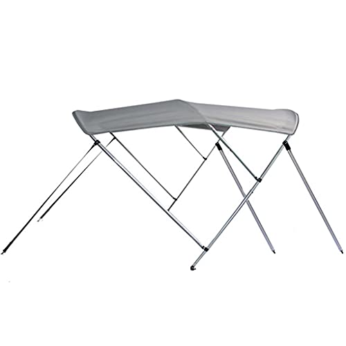 SBU Light Grey Aluminum 3-Bow Bimini Top Compatible for Regal 1900 FASTRAC BR for Model Years 2006-2009
