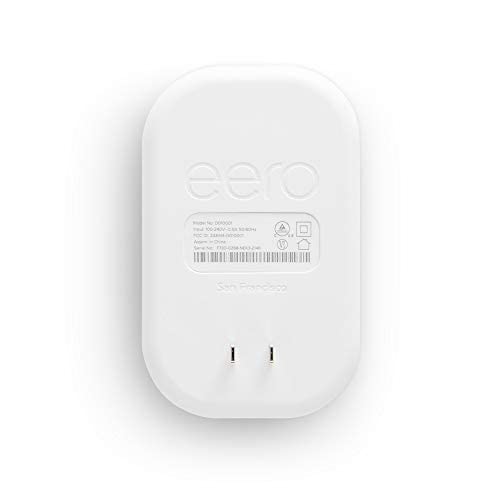 Certified Refurbished Amazon eero Beacon mesh WiFi range extender (add-on to eero WiFi systems)