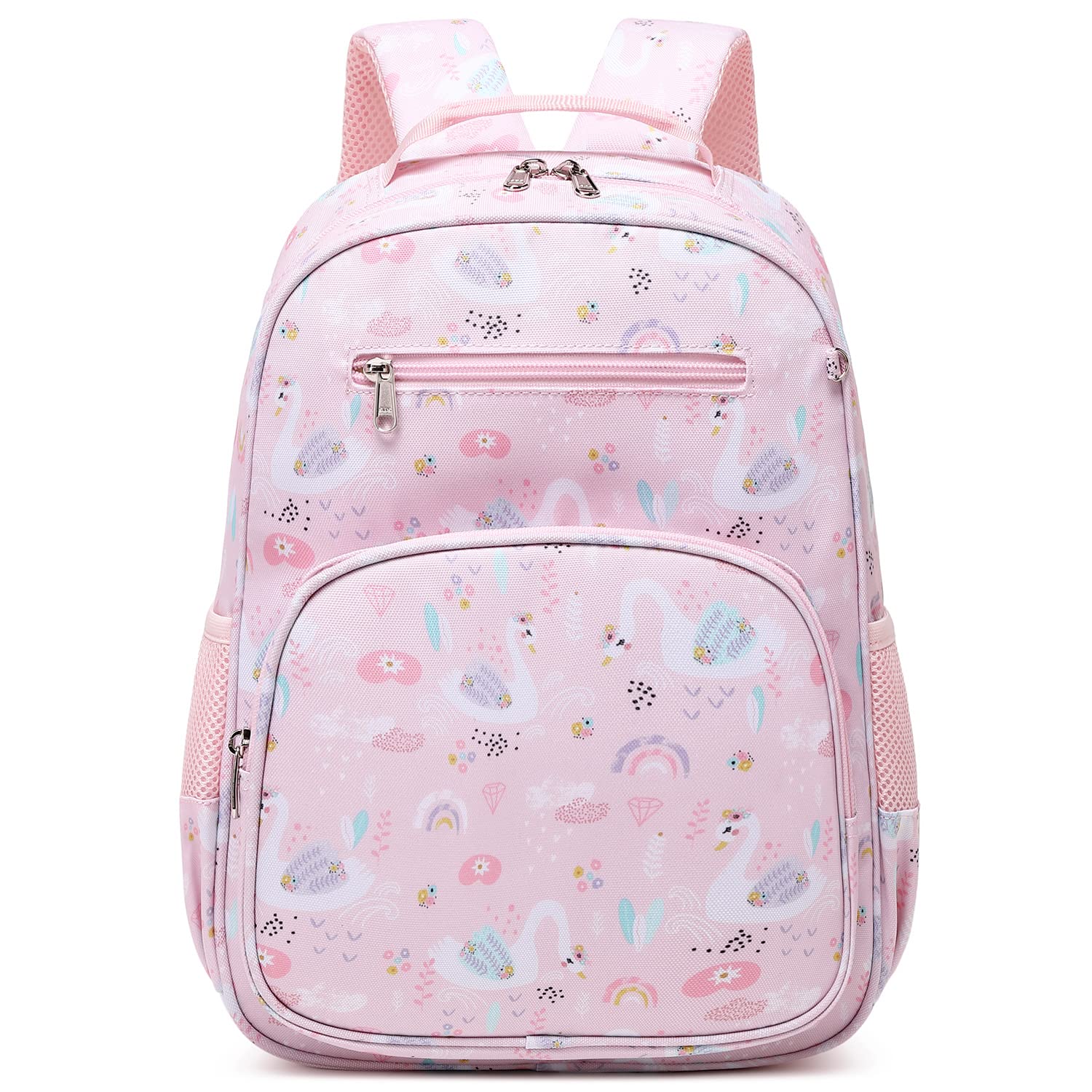 abshoo Swan Backpack for Kid Little Small Girls Bookbag Preschool Toddler Backpack (Swan)
