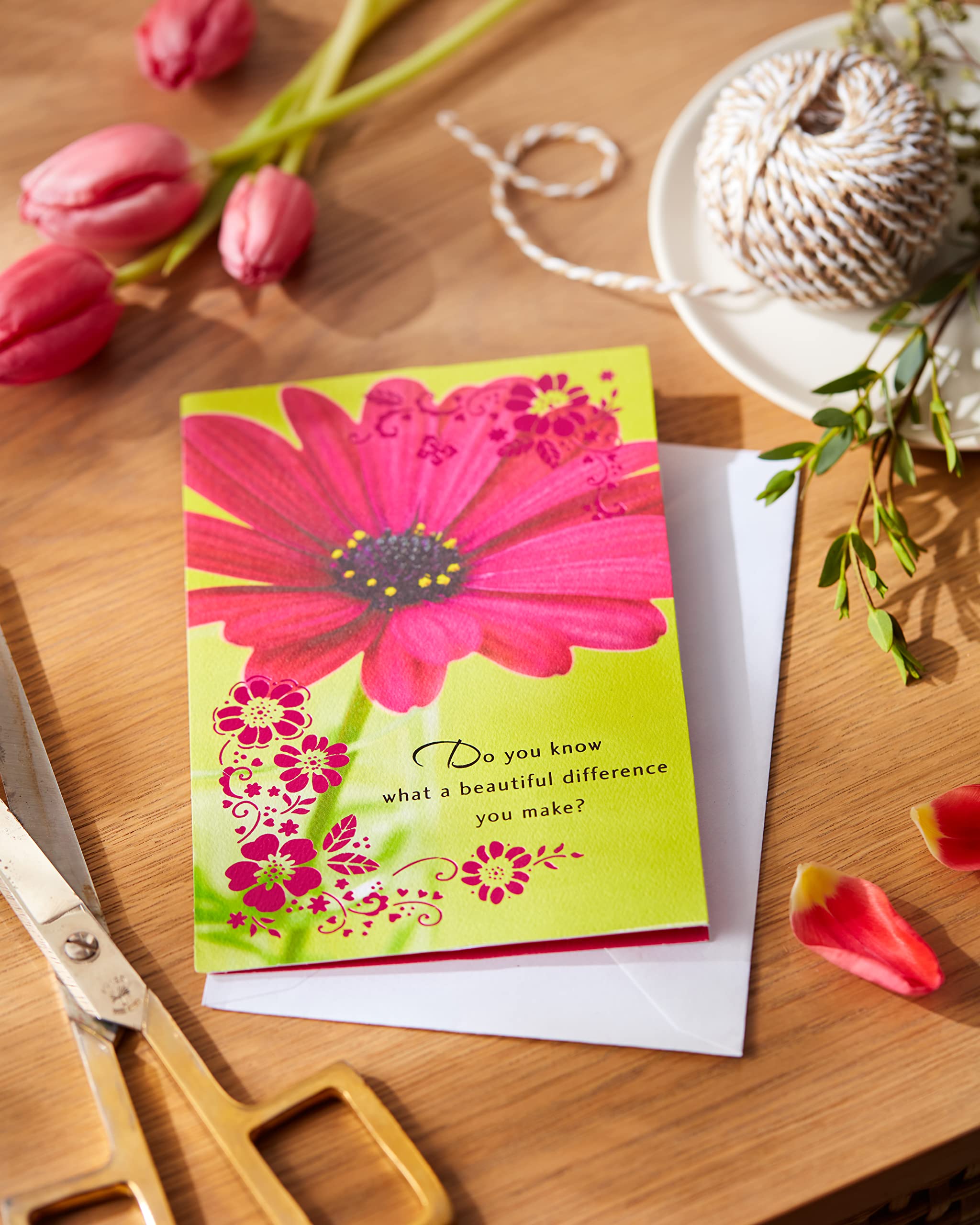 American Greetings Thank You Card for Her (Beautiful Difference)