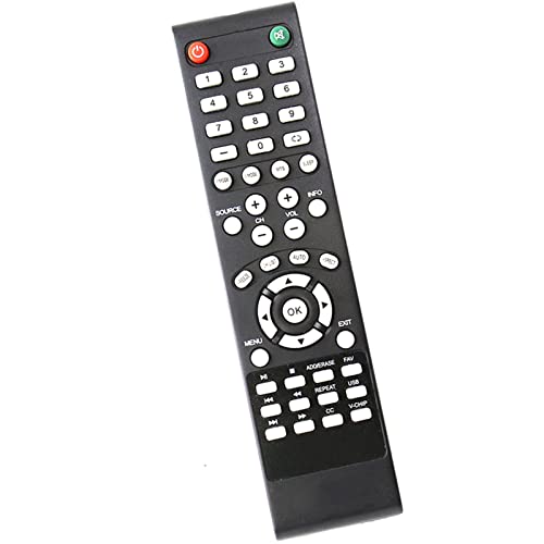 WINFLIKE Replace Remote Control fit for Element TV LDFW406 ELCFT262 ELDFW322 ELCFW326 ELCFW329 ELDFT404 ELCFW328 ELDFW464 ELDFT465J ELDFQ501J ELEFQ501J ELGFW601 ELDFW501 ELEFW193 ELEFJ191 ELEFT195