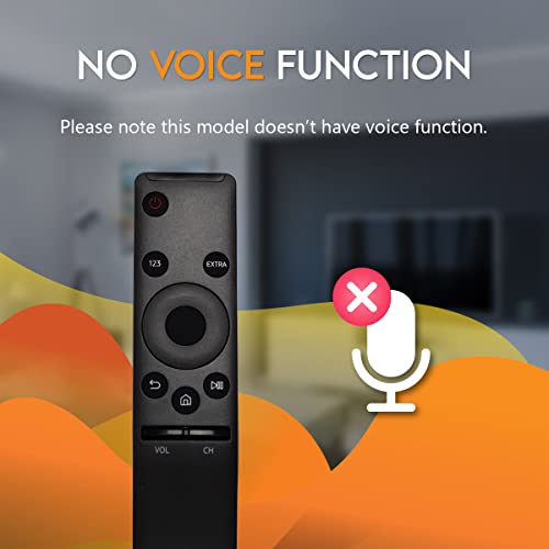 Replacement TV Remote Controller Fit for 4K Smart Samsung Television QN, UE, UN and MU 24/28/32/40/43/49/50/55/65/75/78/82/88 QLED and MU Models
