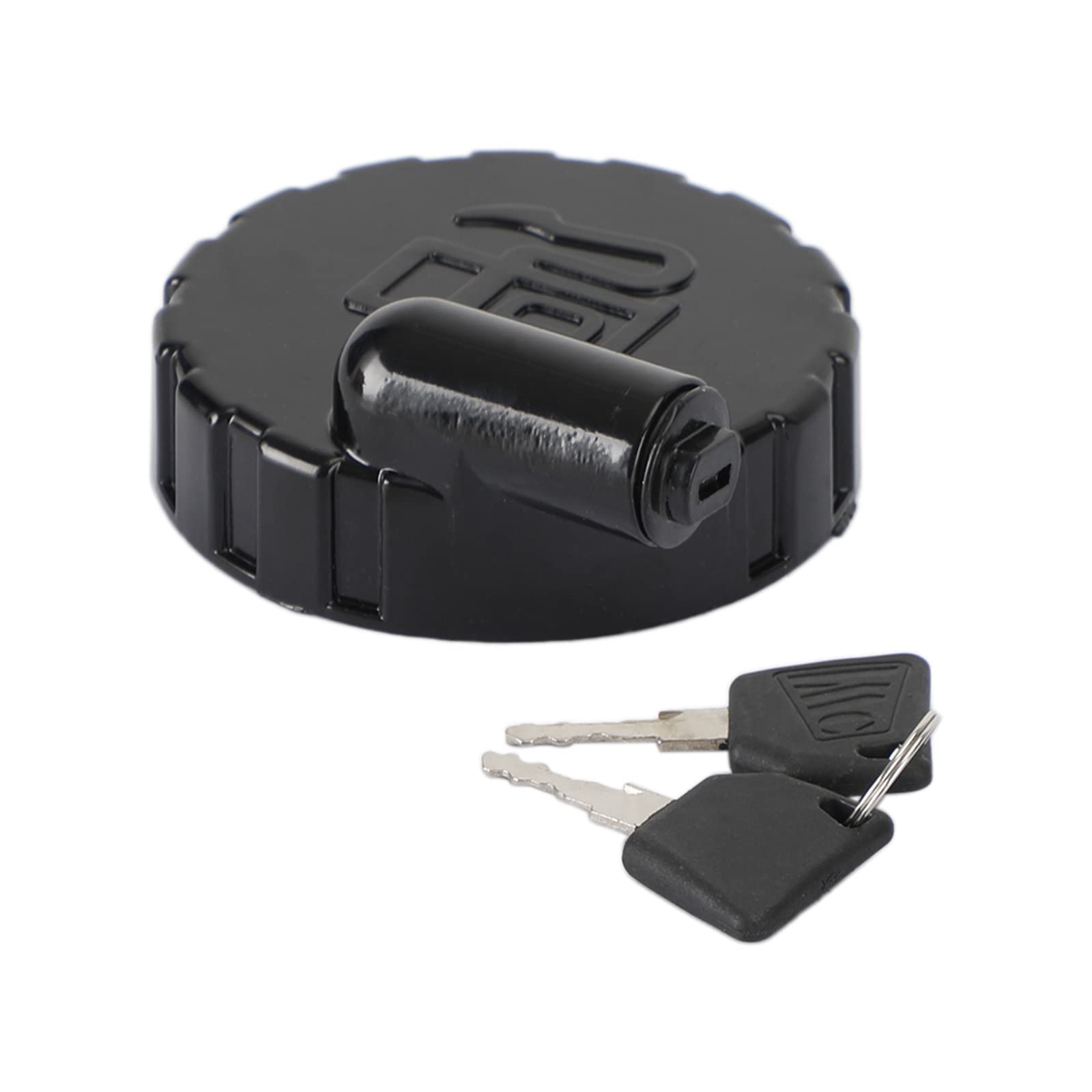 Frezon Fuel Tank Cap with Keys Diesel Cover Fit for JCB Loader Backhoe Models 1CX, 2CX, 2CXL, 3C, 3CX, 3CX Sitemaster, 3CX-4WD Turbo, 3DX, 4C, 4CX, 4DX, and MINI CX # 123/05892, 331/33064, 331/45908