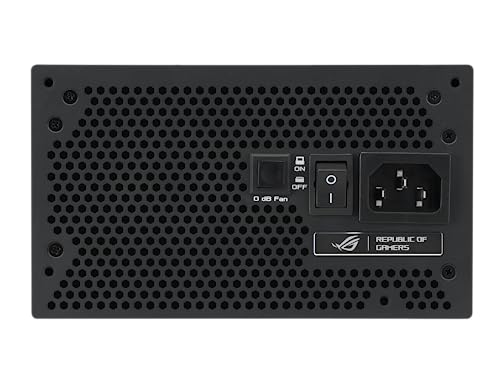 ASUS ROG Strix 1000W Gold Aura Edition (Fully Modular Power Supply, 80+ Gold Certified, ATX 3.0, Cybenetics Lambda A+ Certification, PCIe Gen 5.0 Ready, Axial-tech Fan, Aura Sync, 10-Year Warranty)