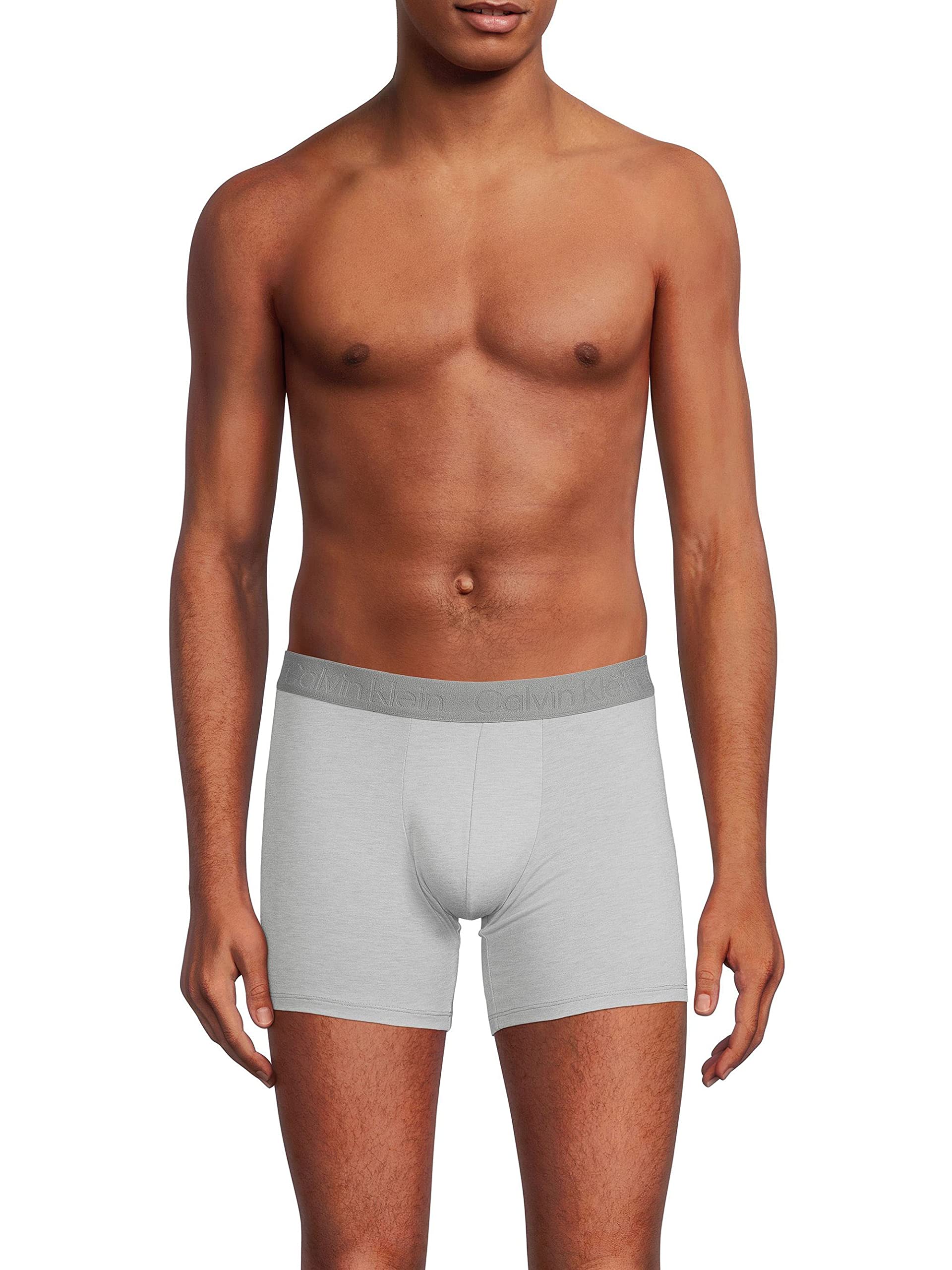 Calvin Klein Men`s Reconsidered Micro Eco Classic Boxer Briefs 3 Pack (B(NP2489-401)/G, X-Large)