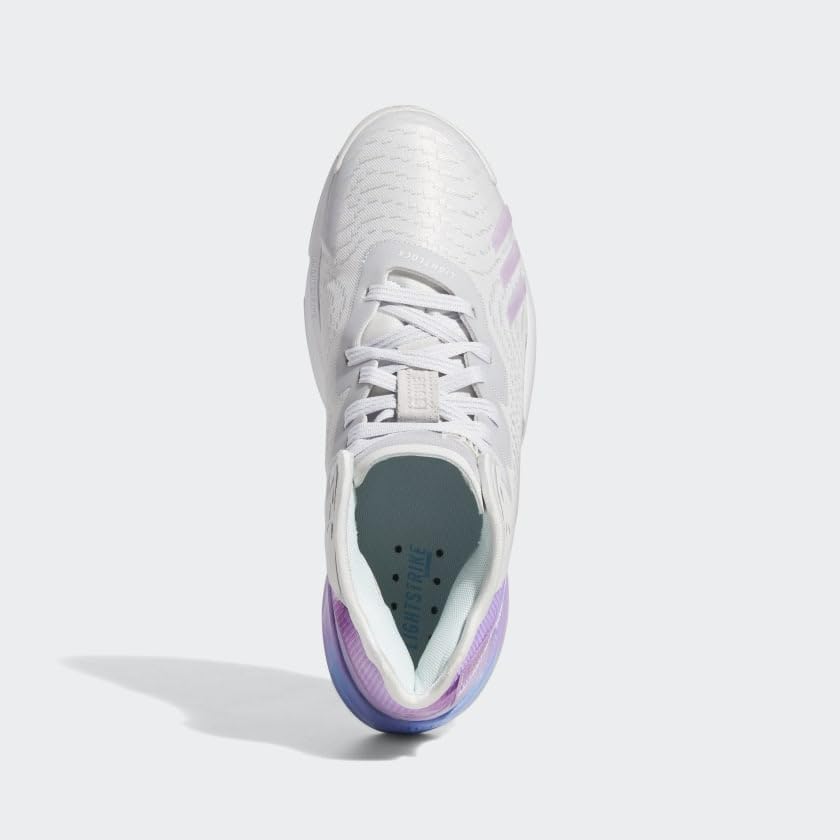 adidas Unisex D.O.N. Issue 4 Basketball Shoe, Dash Grey/Bliss Lilac/Grey, 11 US Men