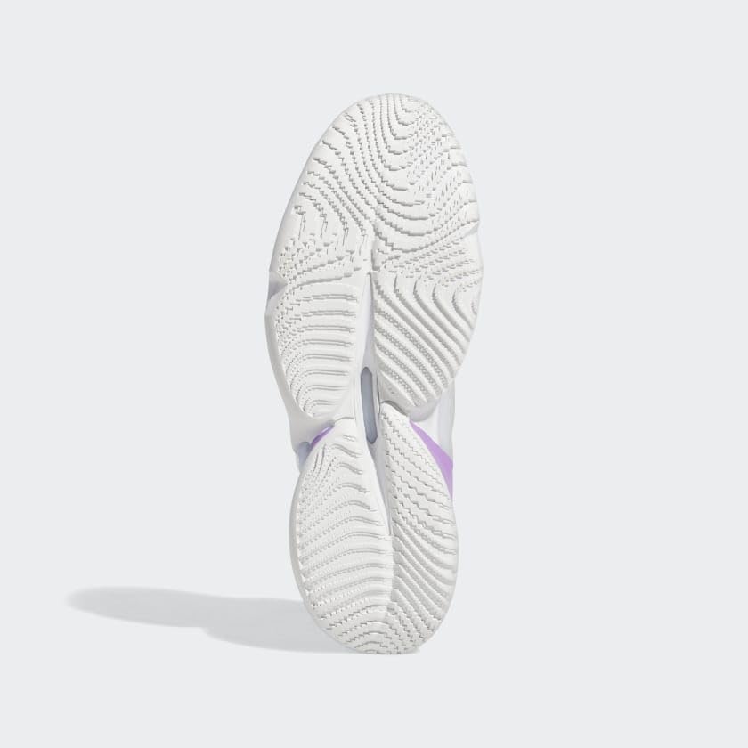adidas Unisex D.O.N. Issue 4 Basketball Shoe, Dash Grey/Bliss Lilac/Grey, 11 US Men