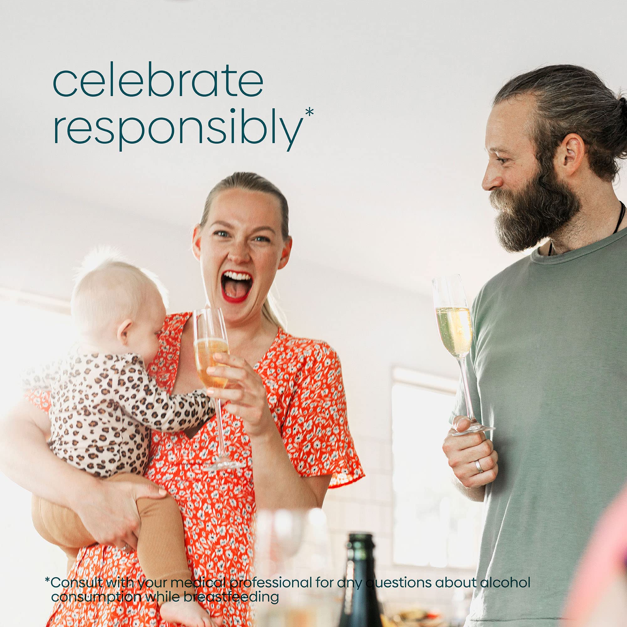 Upspring Milkscreen Test Strips to Detect Alcohol in Breast Milk - at-Home Test for Breastfeeding Moms, Simple Breast Milk Alcohol Dip Test with Accurate Results in 2 Minutes, 20 Test Strips
