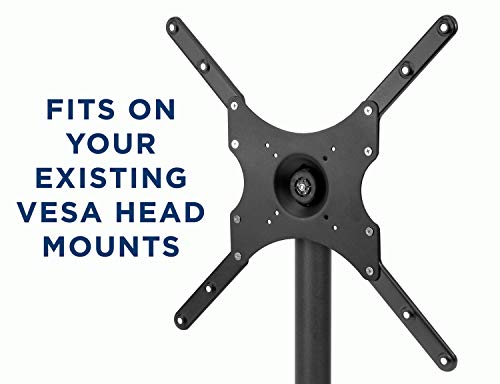 Mount-It! VESA Mount Adapter Kit | TV Wall Mount Bracket Adapter Converts 200x200 mm Patterns to 300x300 and 400x400 mm | Fits Most 32 Inch to 55 Inch TVs | Hardware Included