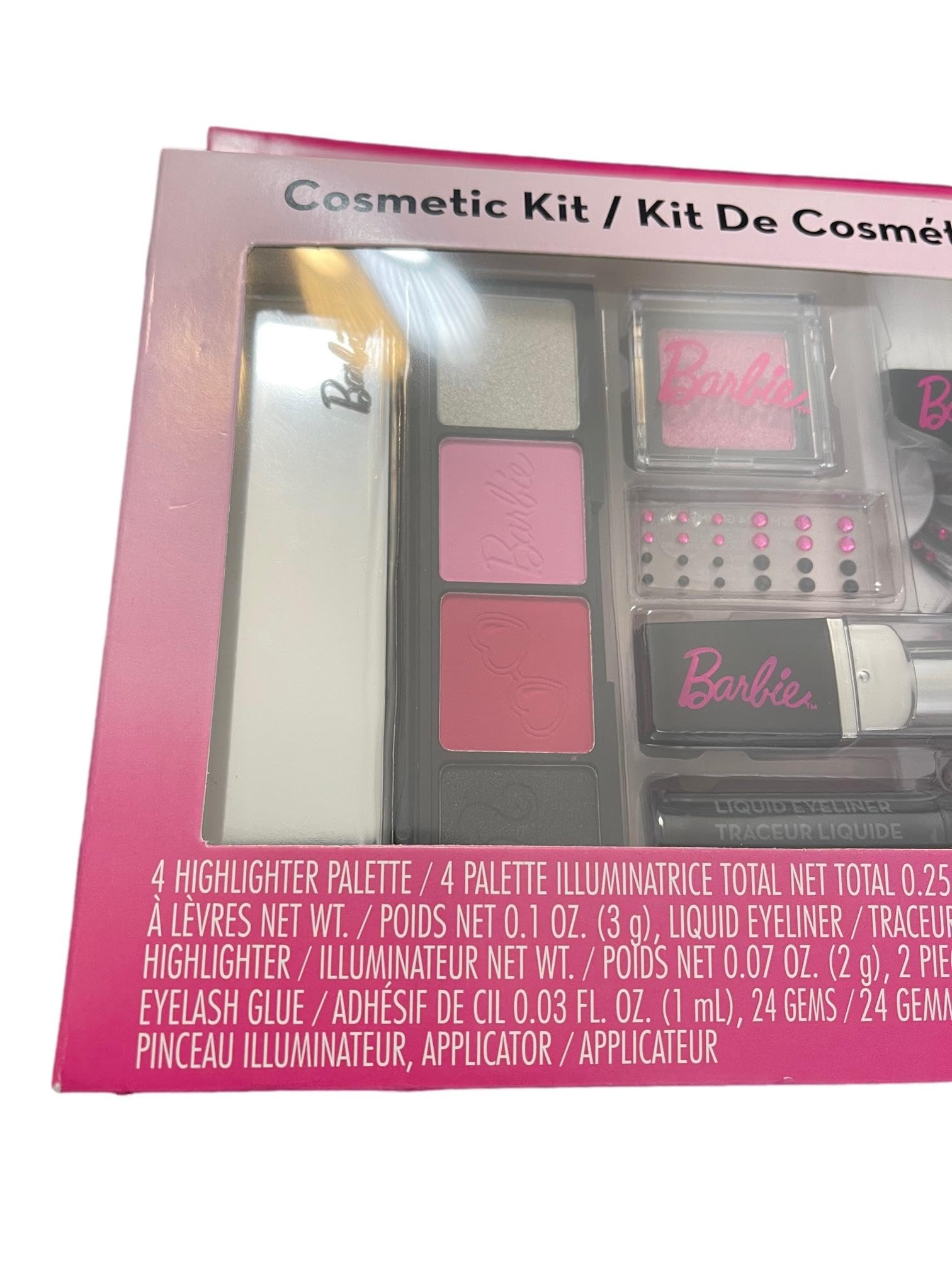 Spirit Halloween Barbie the Movie Adult Barbie Costume (One Size, Barbie Makeup Kit)
